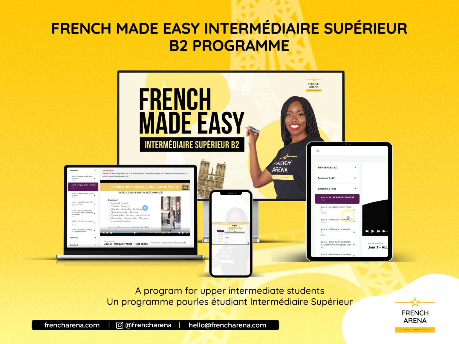 Courses - French Arena