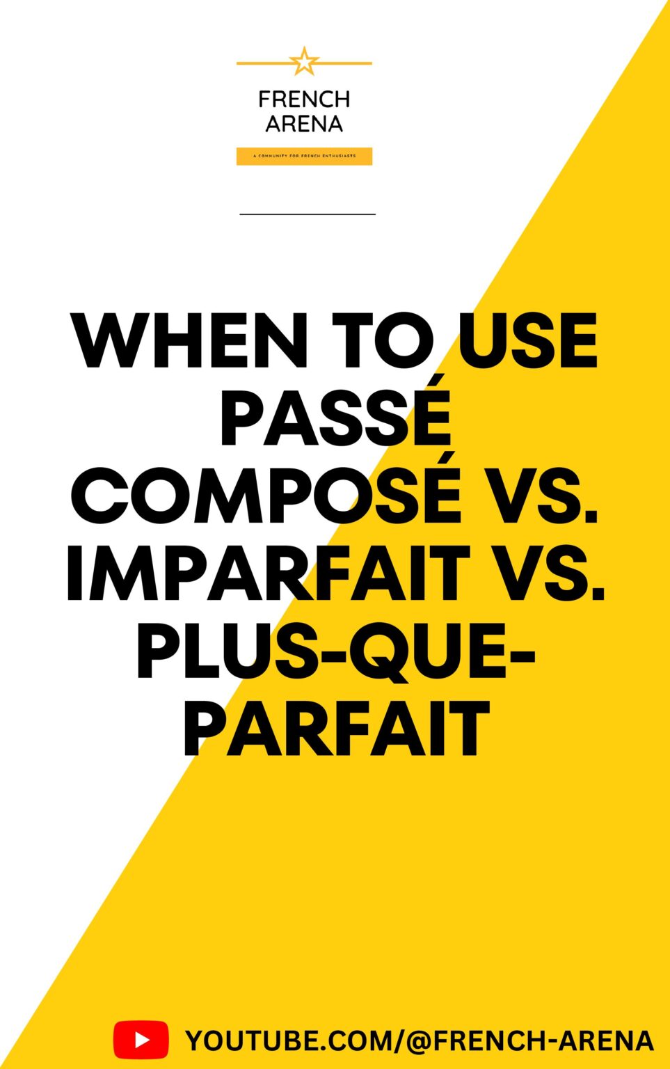 When to Use Passé Composé vs. Imparfait vs. Plus-que-parfait - French Arena